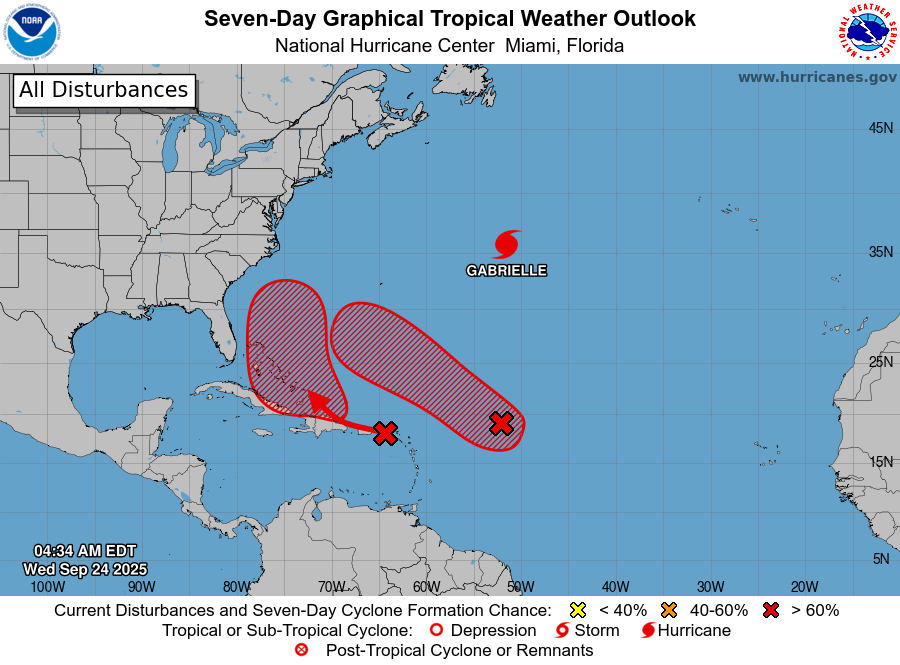 From Hurricane Hell Week to twin tropical trouble? Tricky forecast for ...