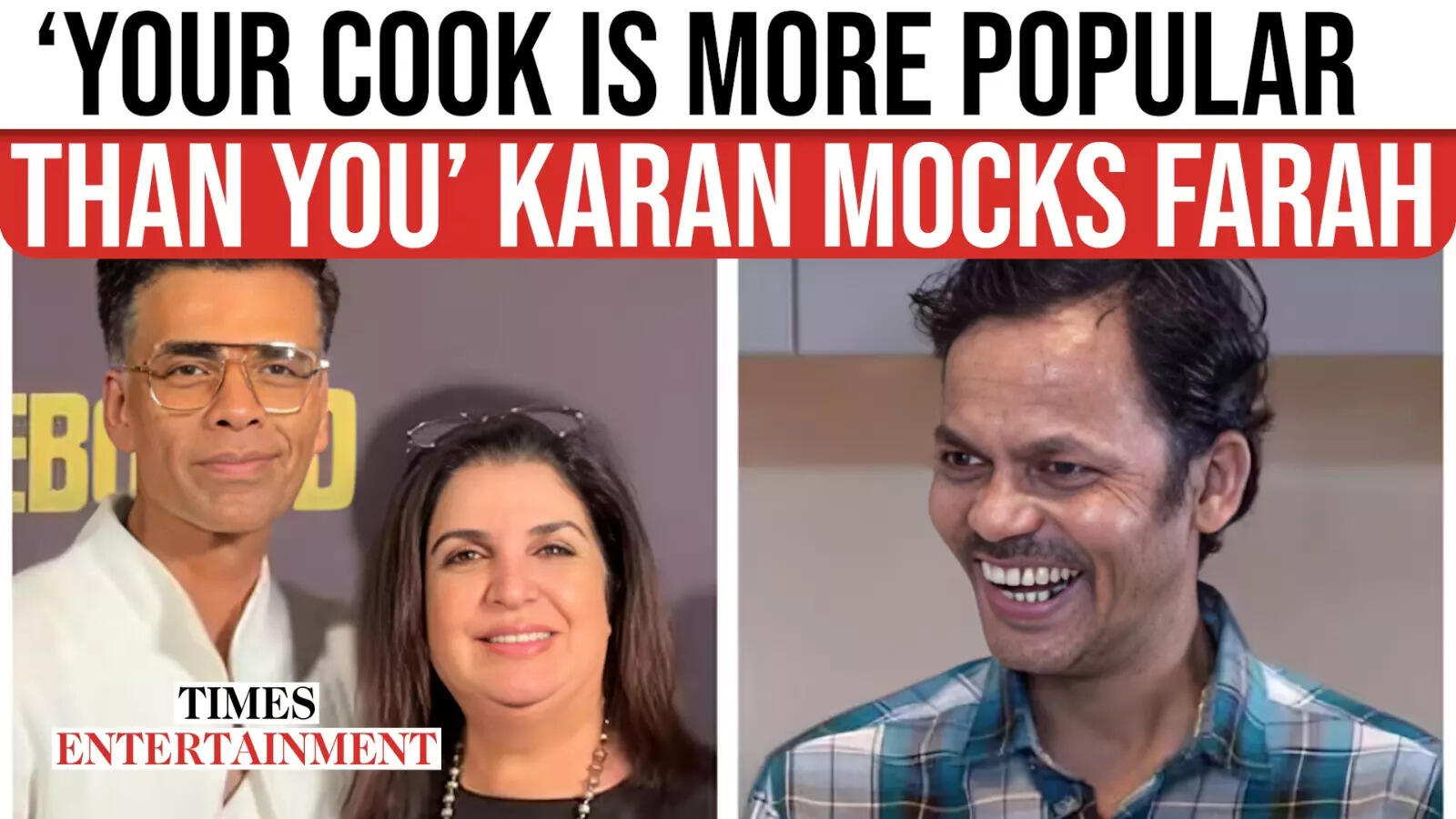 Karan Johar's Joke On Farah Khan's Cook Dilip Steals Spotlight At 'Homebound' Premiere