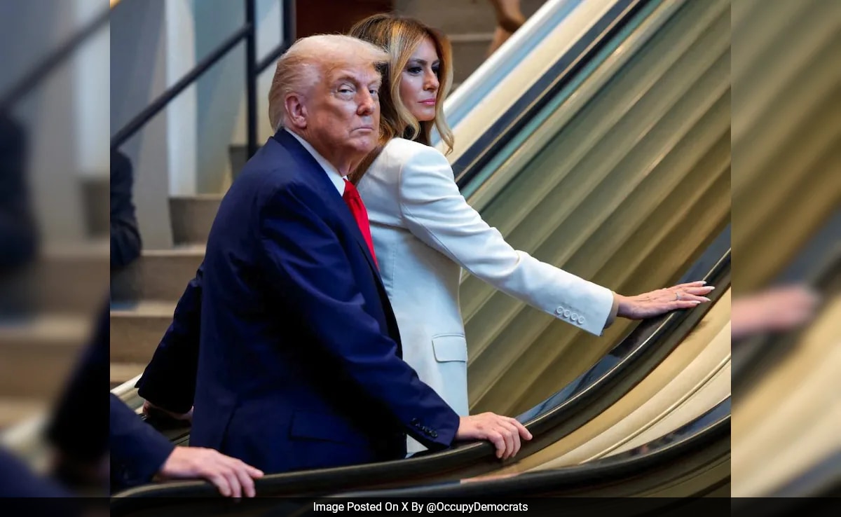 Trump's Escalator Incident At UN Sparks Conspiracy Theories