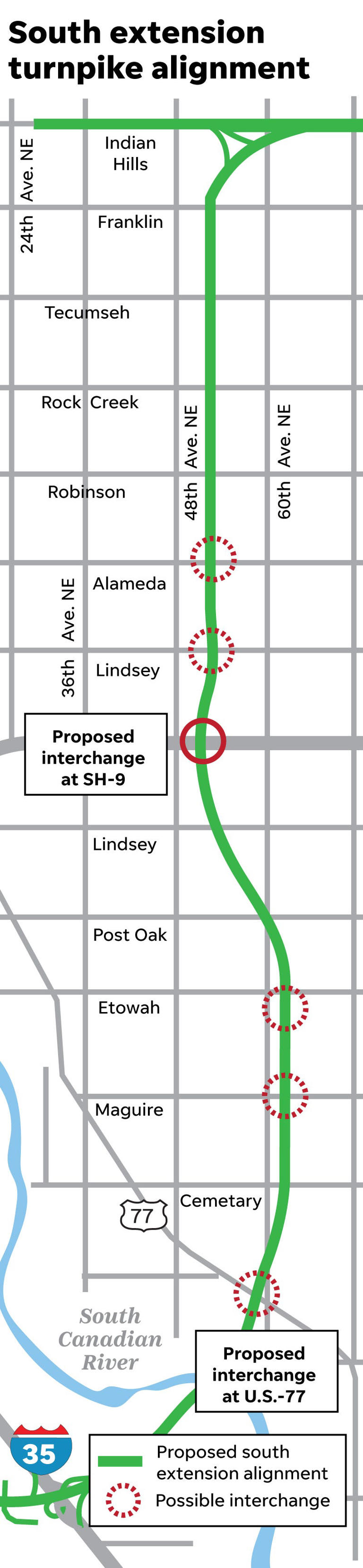 New south extension toll road corridor to take out 75 homes, cost more ...
