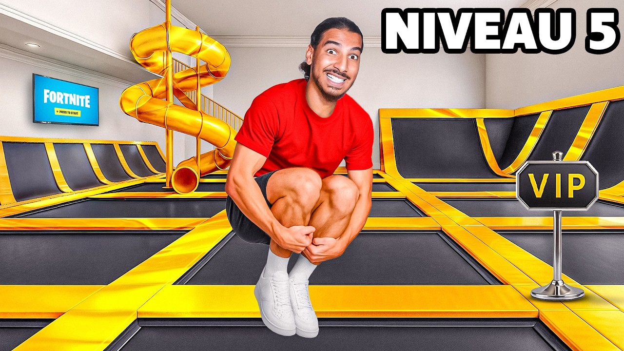 Le meilleur trampoline park au monde