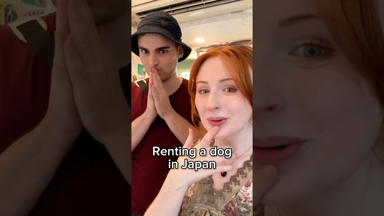 You can rent a DOG in Japan?🐕