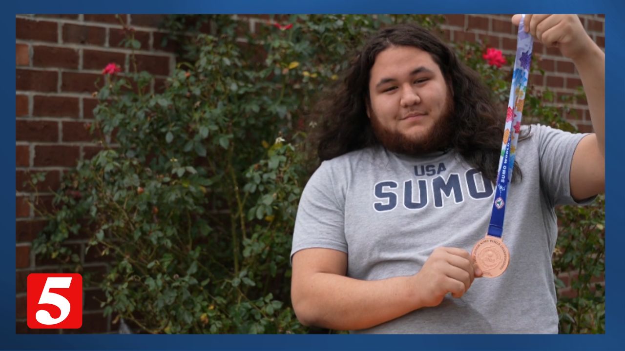 Nashville teen sumo wrestler wins bronze medal at World Championship in ...