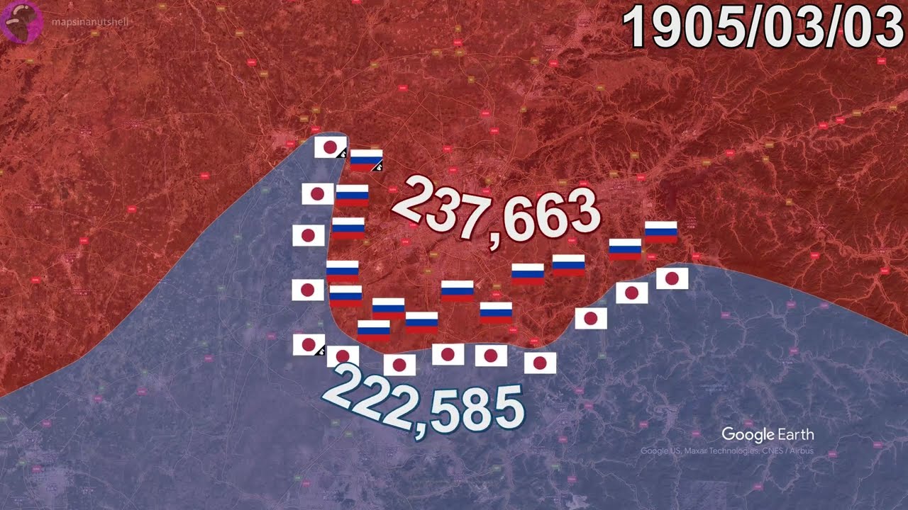 Battle of Mukden explained in 1 minute