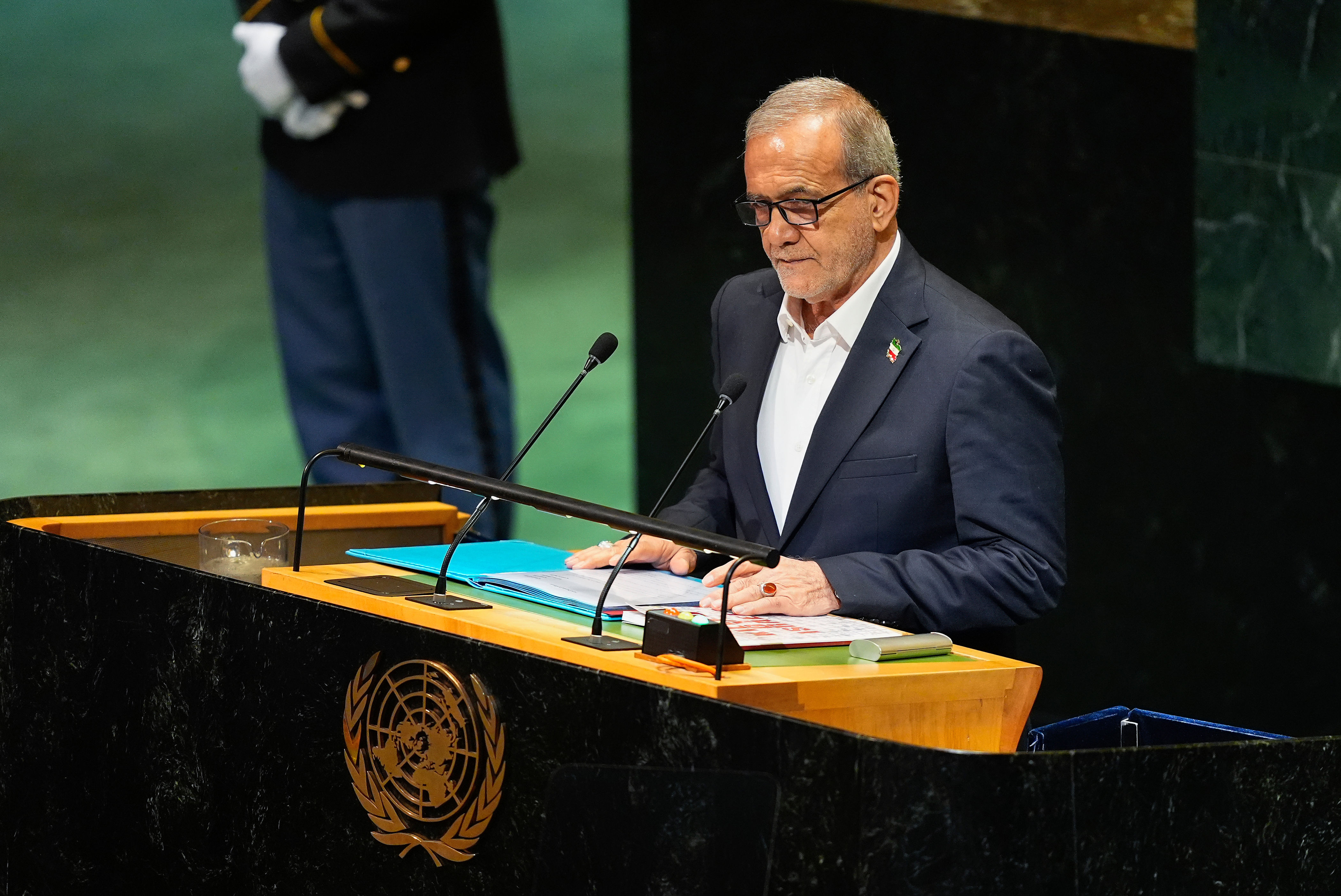 Iran’s president says attacks inflicted ‘grievous blow’ on global trust