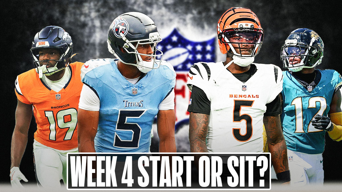 Fantasy Football Week 4 Start ‘Em Sit ‘Em: Wide Receiver