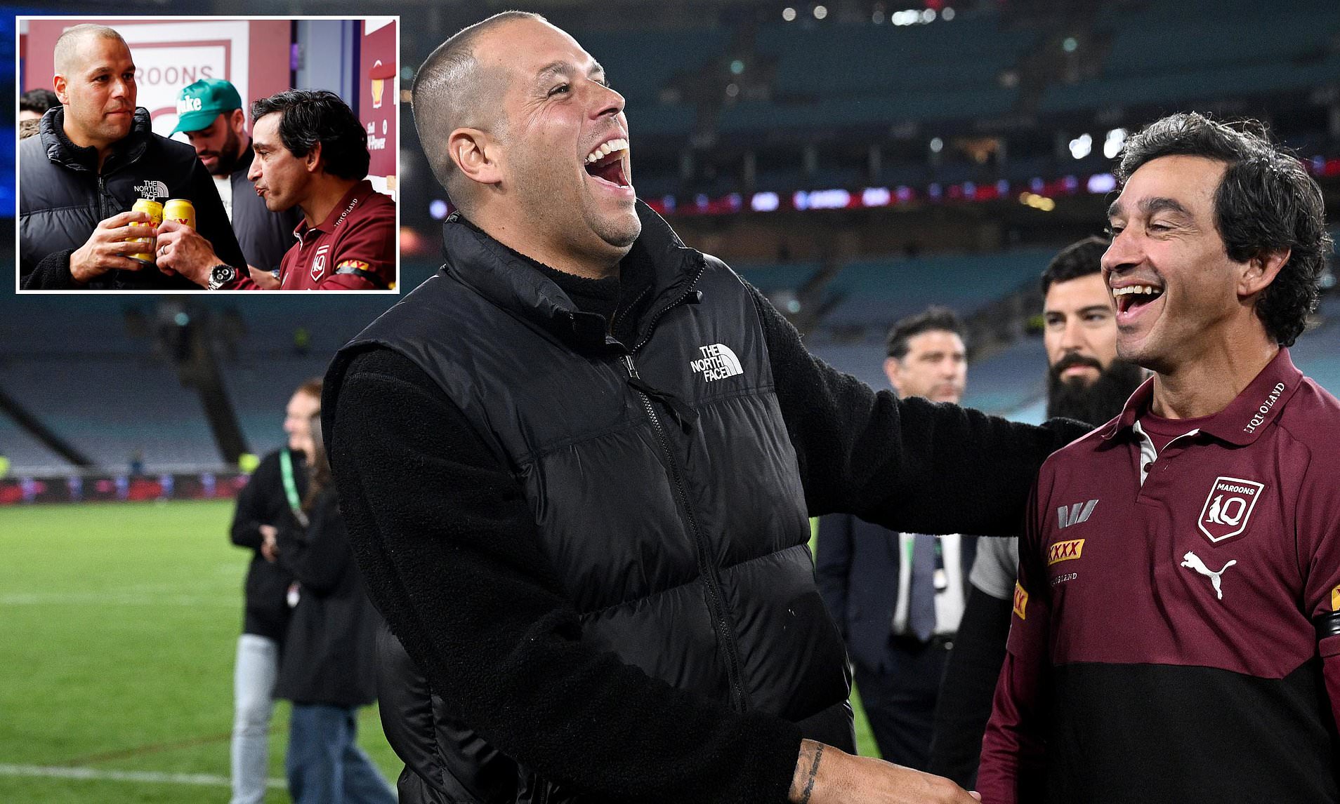 Aussie sporting legends Buddy Franklin and Johnathan Thurston qualify ...