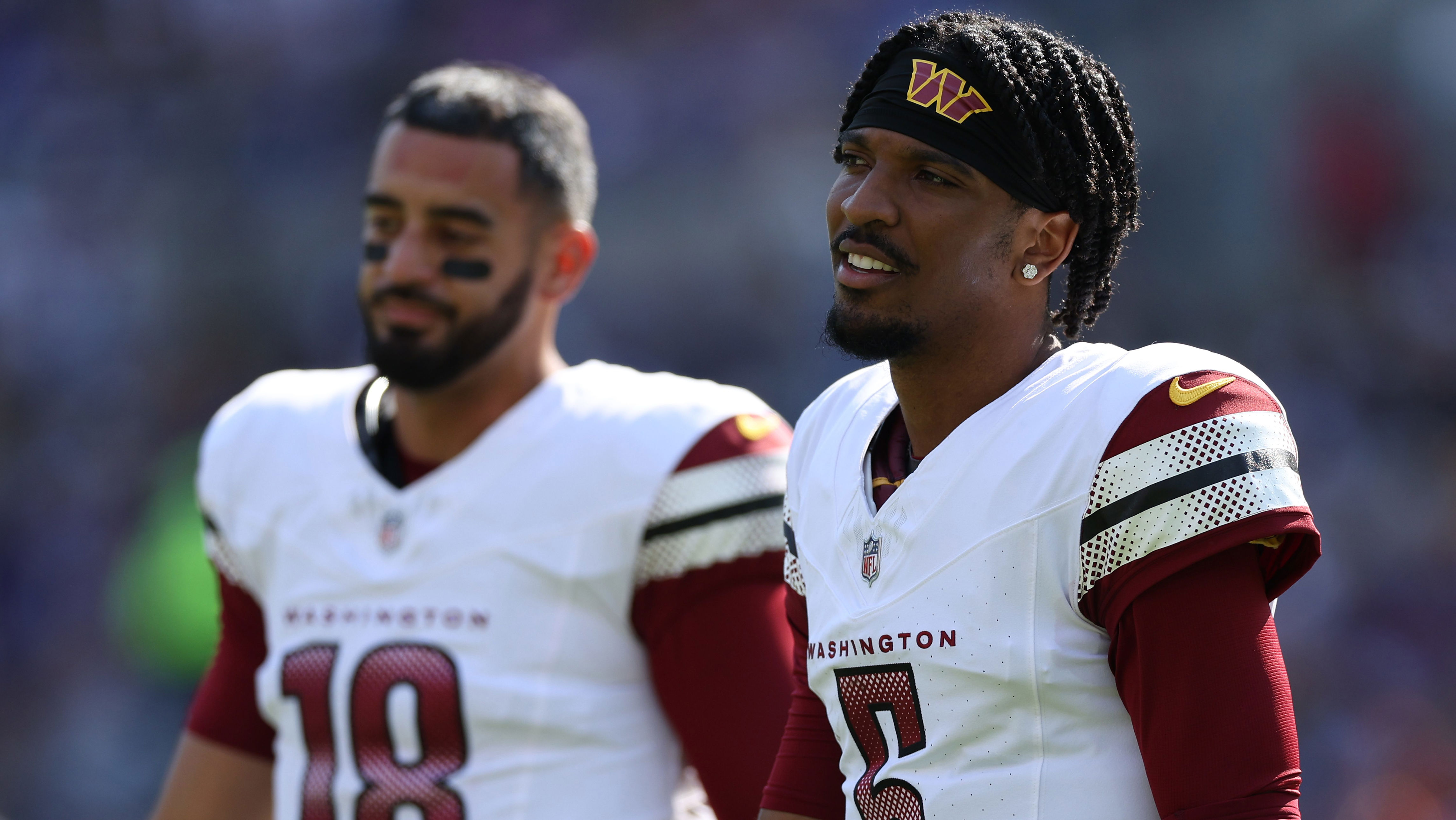 Hall of Famer Gives Bold Marcus Mariota, Jayden Daniels Take