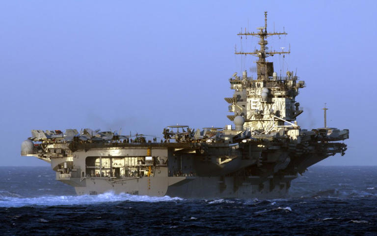 Aircraft Carrier USS Enterprise (CVN-65) Has a Message for the U.S. Navy