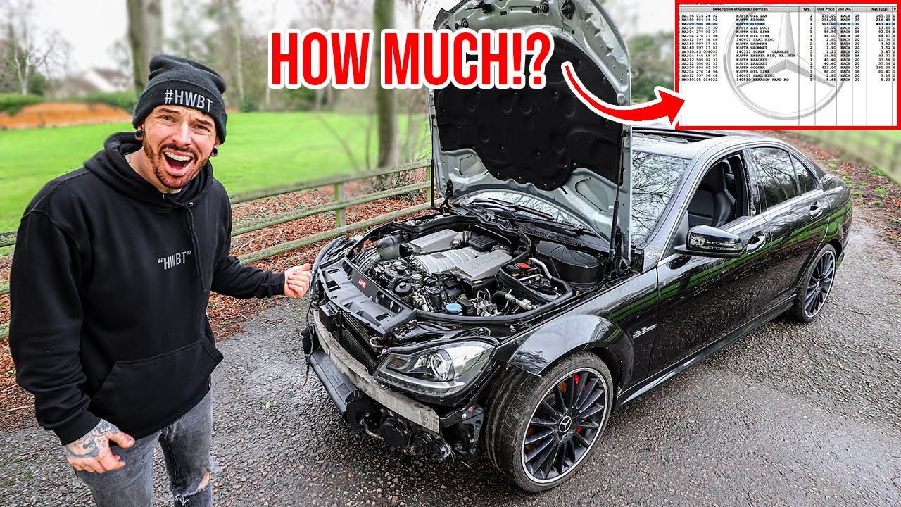 From Bargain to Bank-Breaker: The Truth About Fixing a Crashed C63