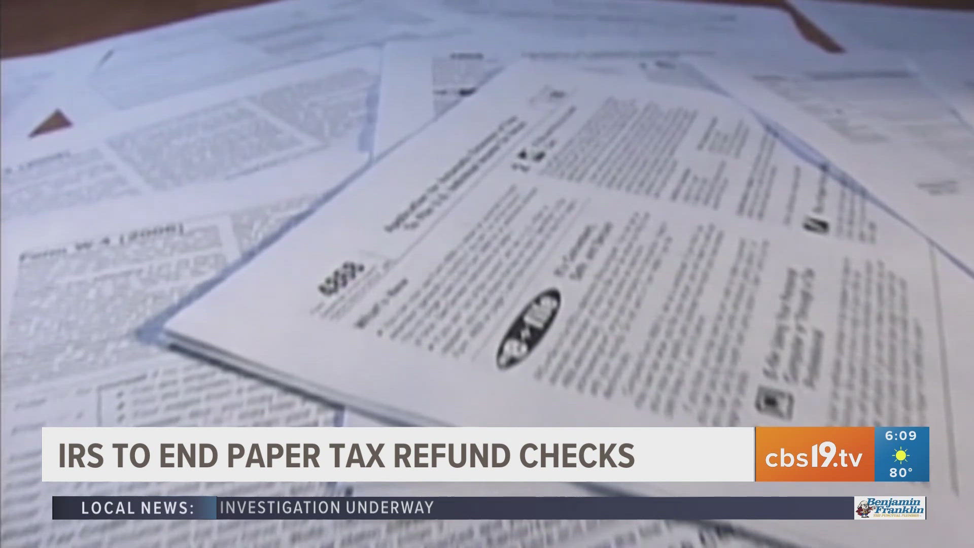 IRS to stop paper check refunds