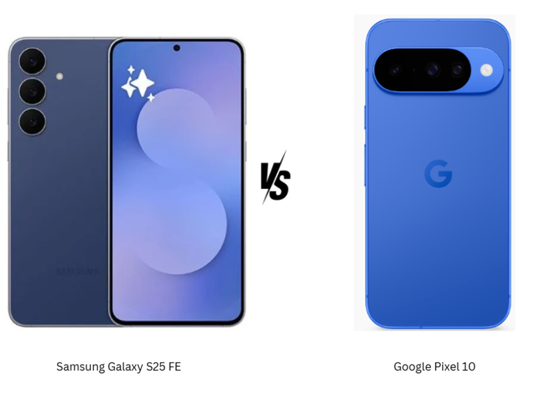 Samsung Galaxy S25 FE vs Google Pixel 10 : Design, Specs, Camera ...