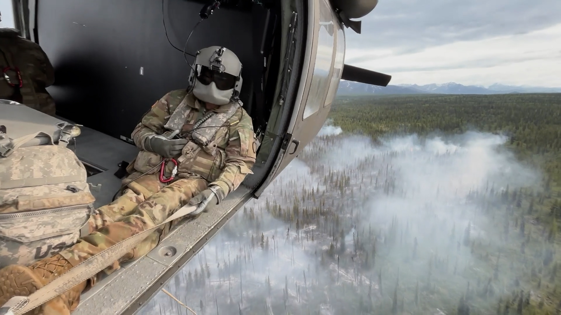 Army National Guard Help Fight Alaska Wildfires