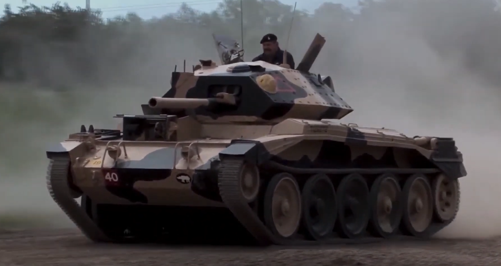 Tanks of early WWII in action
