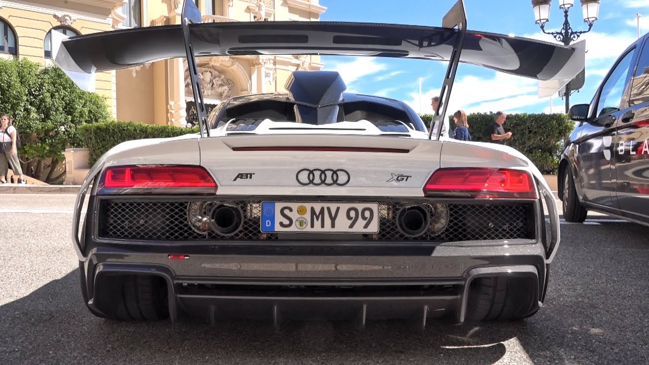 Voiture de course sur la route! 😳 Audi R8 ABT XGT à 600.000€ 🔥