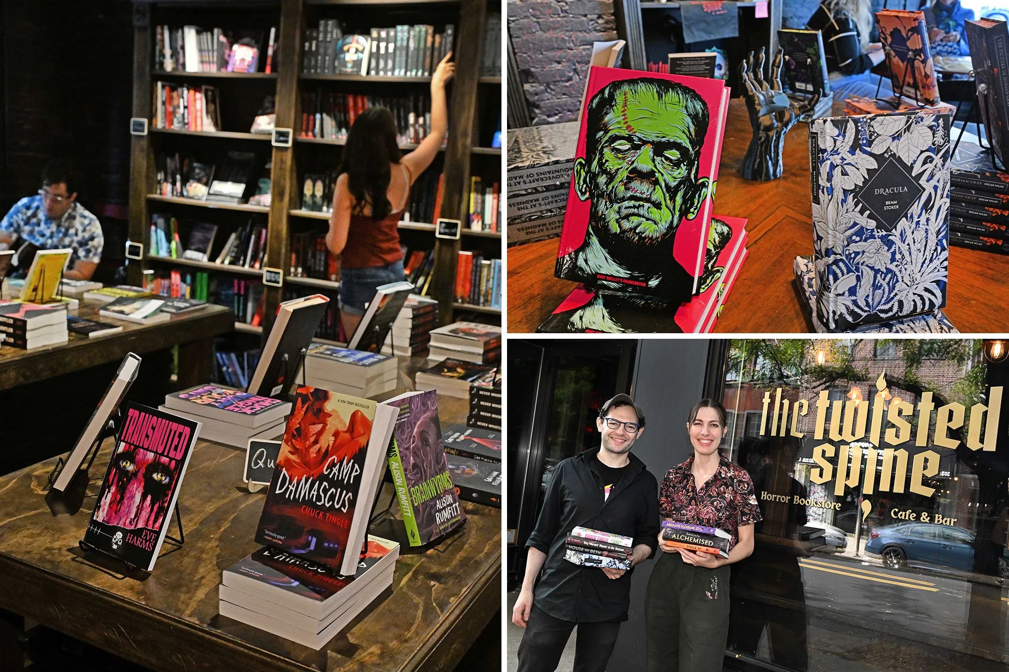 NYC’s first horror bookstore The Twisted Spine opens, hawking ...