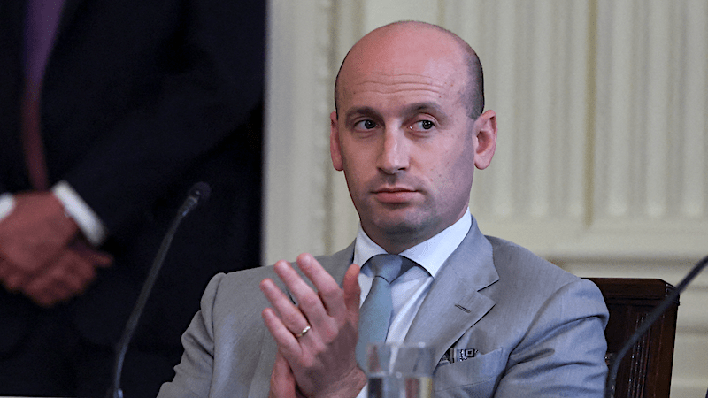 'Let's start the day': Stephen Miller's wife shares his angry wake-up ...