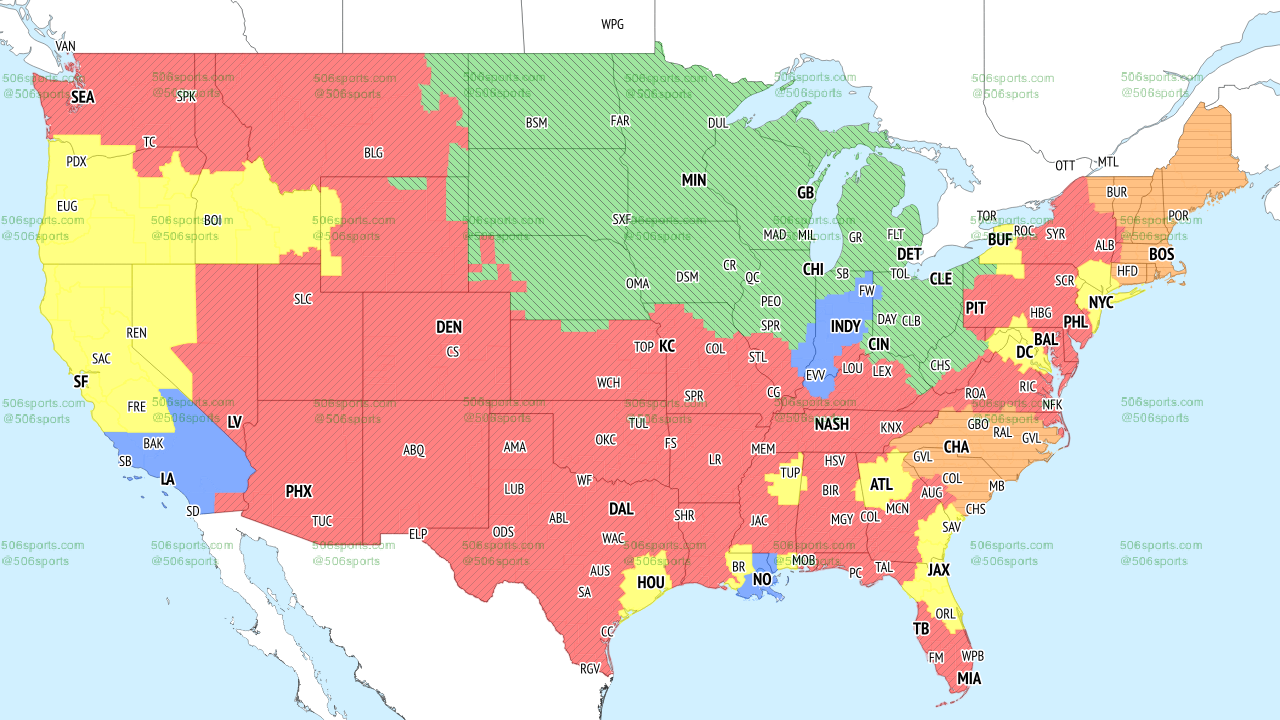 Indianapolis Colts vs Los Angeles Rams TV announcers, coverage map ...