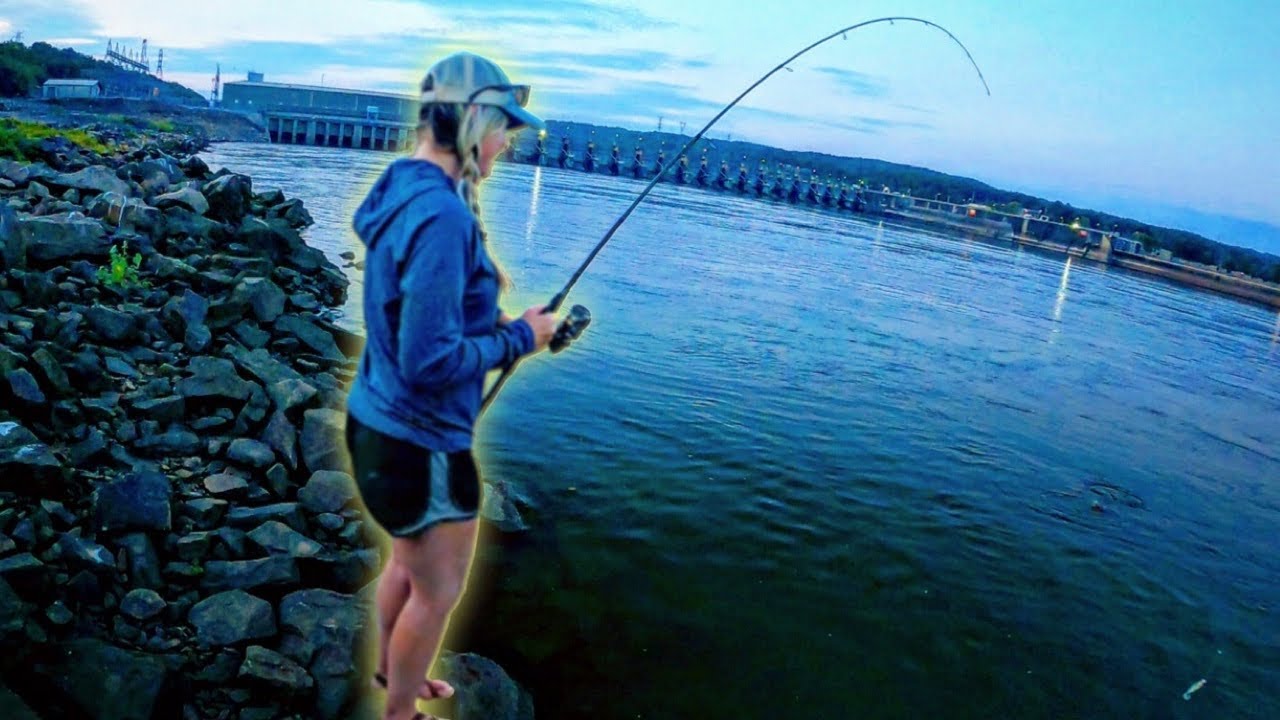 Fishing rivers, lakes, and creeks for anything that bites big