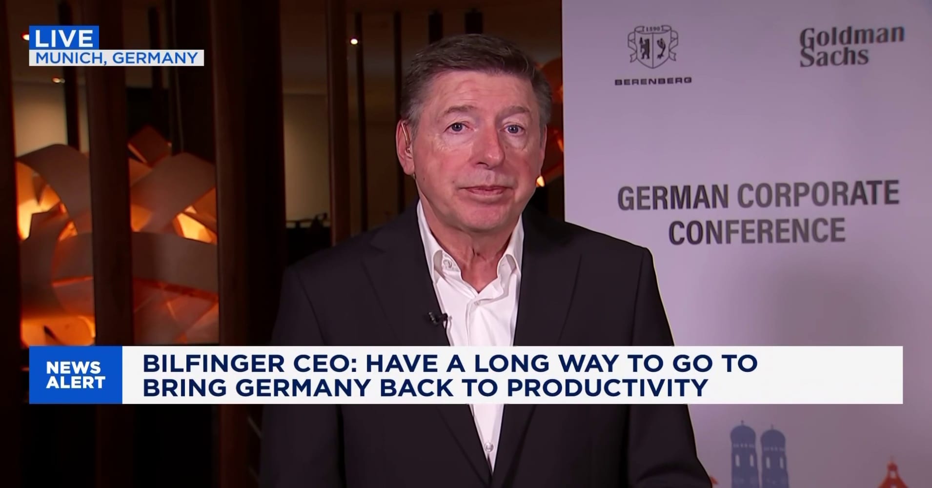 Long way to go on German productivity: Bilfinger CEO