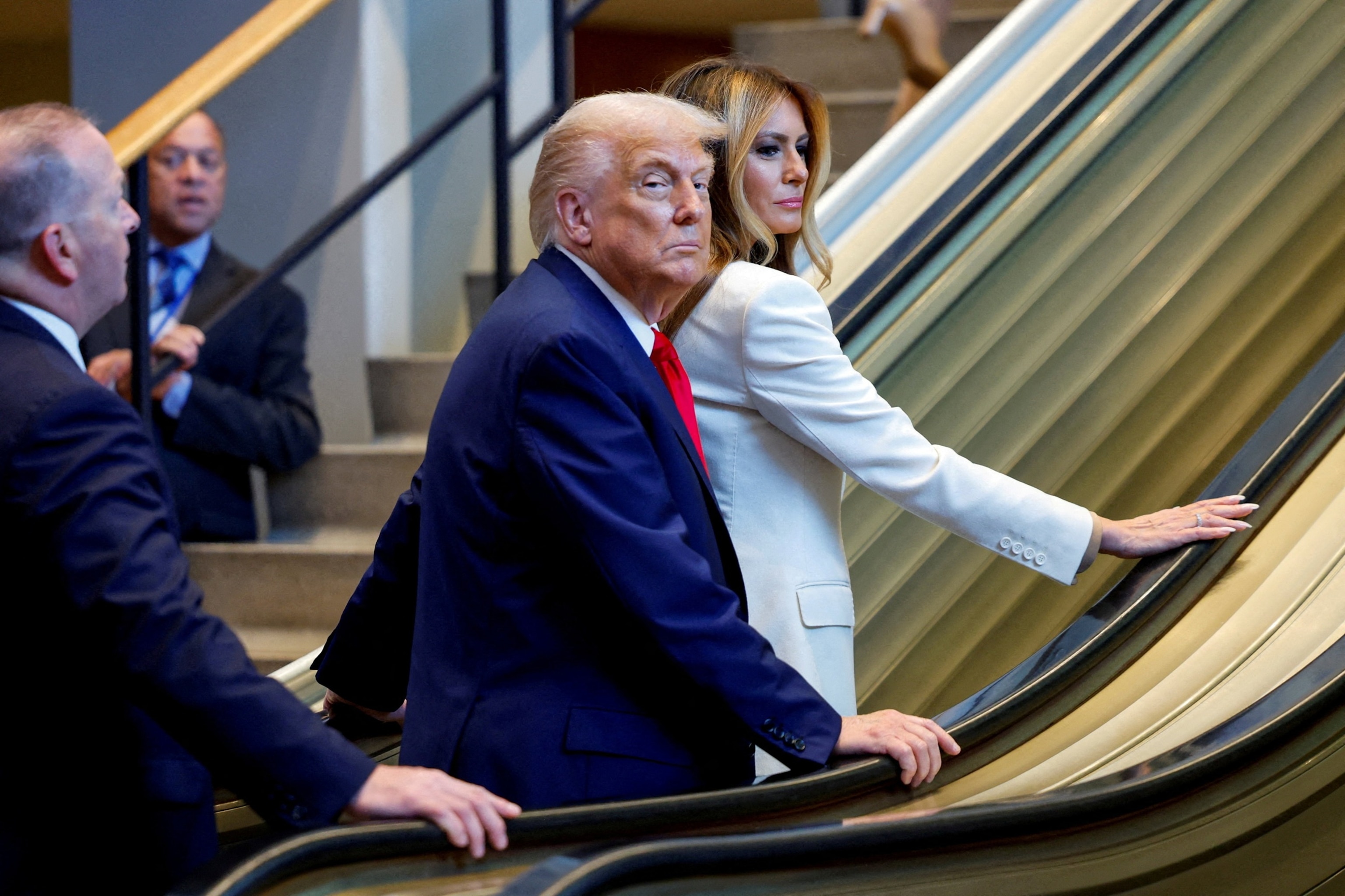 Trump demands investigation into alleged 'sabotage' of UN escalator ...