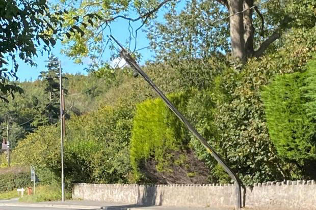 Area of Flintshire hit by power cut due to fallen overhead power line