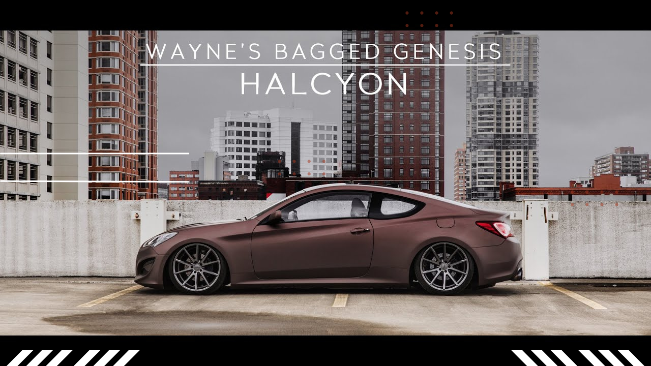 Wayne’s Bagged Genesis & Alyssa’s WRX STI