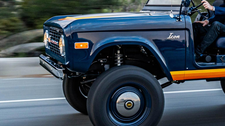 ICON 4x4's Latest Ford Bronco Is Based On The Rare Roadster Body Style