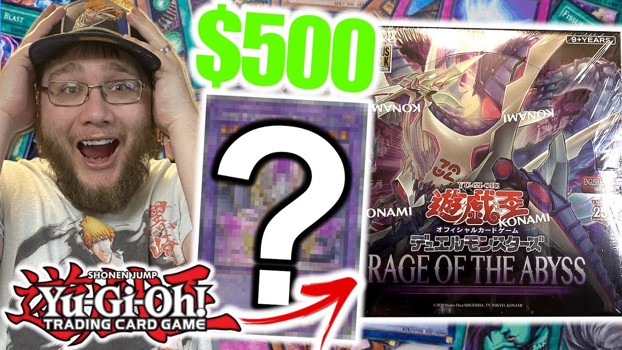 $500 Yu-Gi-Oh! Card Pull – Rage of the Abyss Unboxing