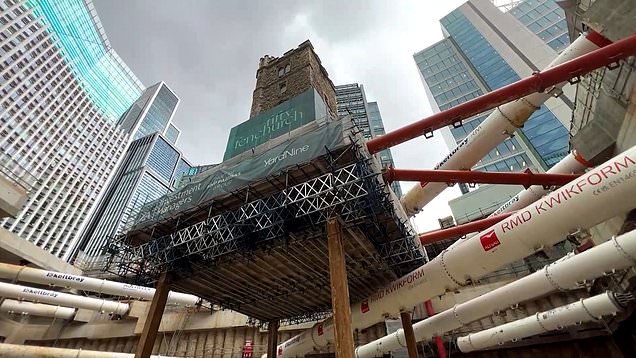 Medieval Church Lifted 14 Metres To Make Way For London Office Basement