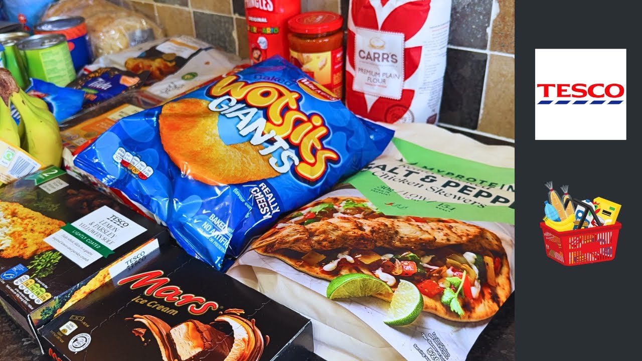 Tesco Scotland Grocery Haul | UK Family Food Shop - Saturday 7 June
