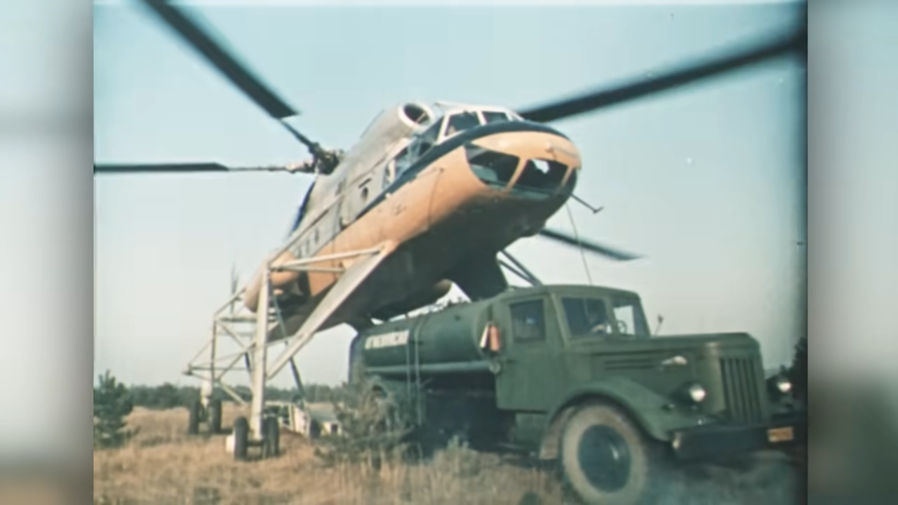 The monster Soviet helicopter built to hide nuclear missiles