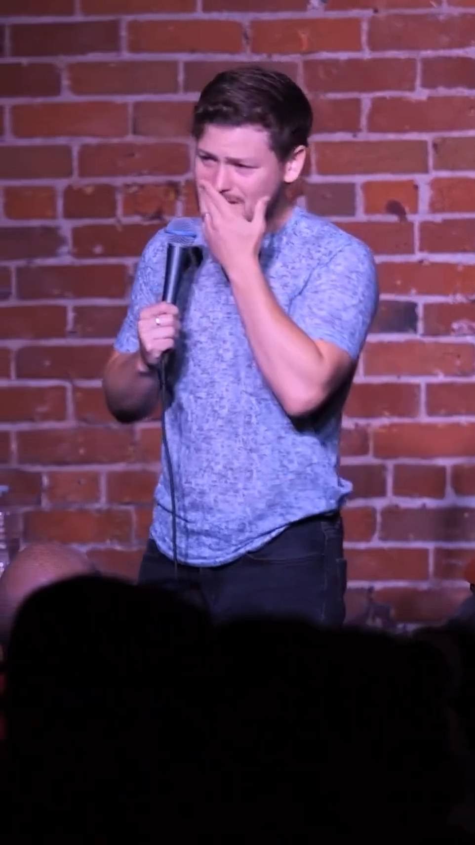 Comedian halts show as audience member suffers heart attack