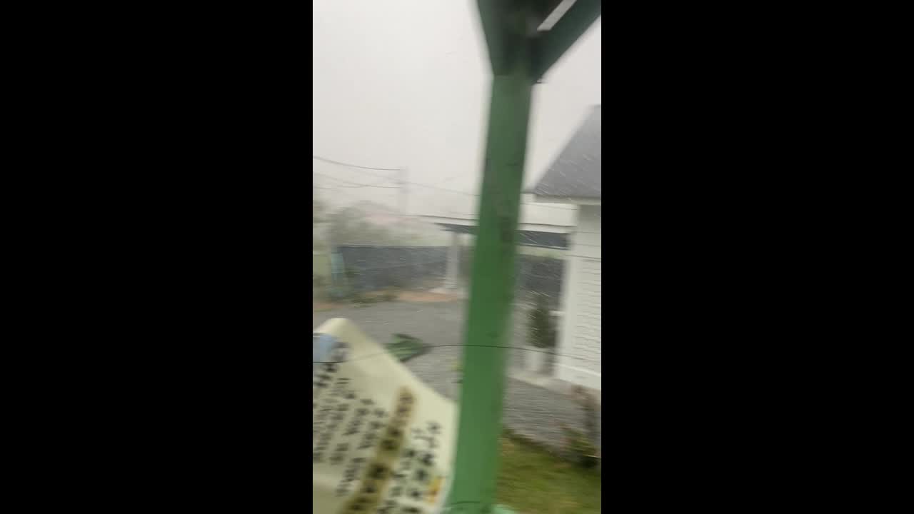 Roofs blown from homes during storm in Malaysia