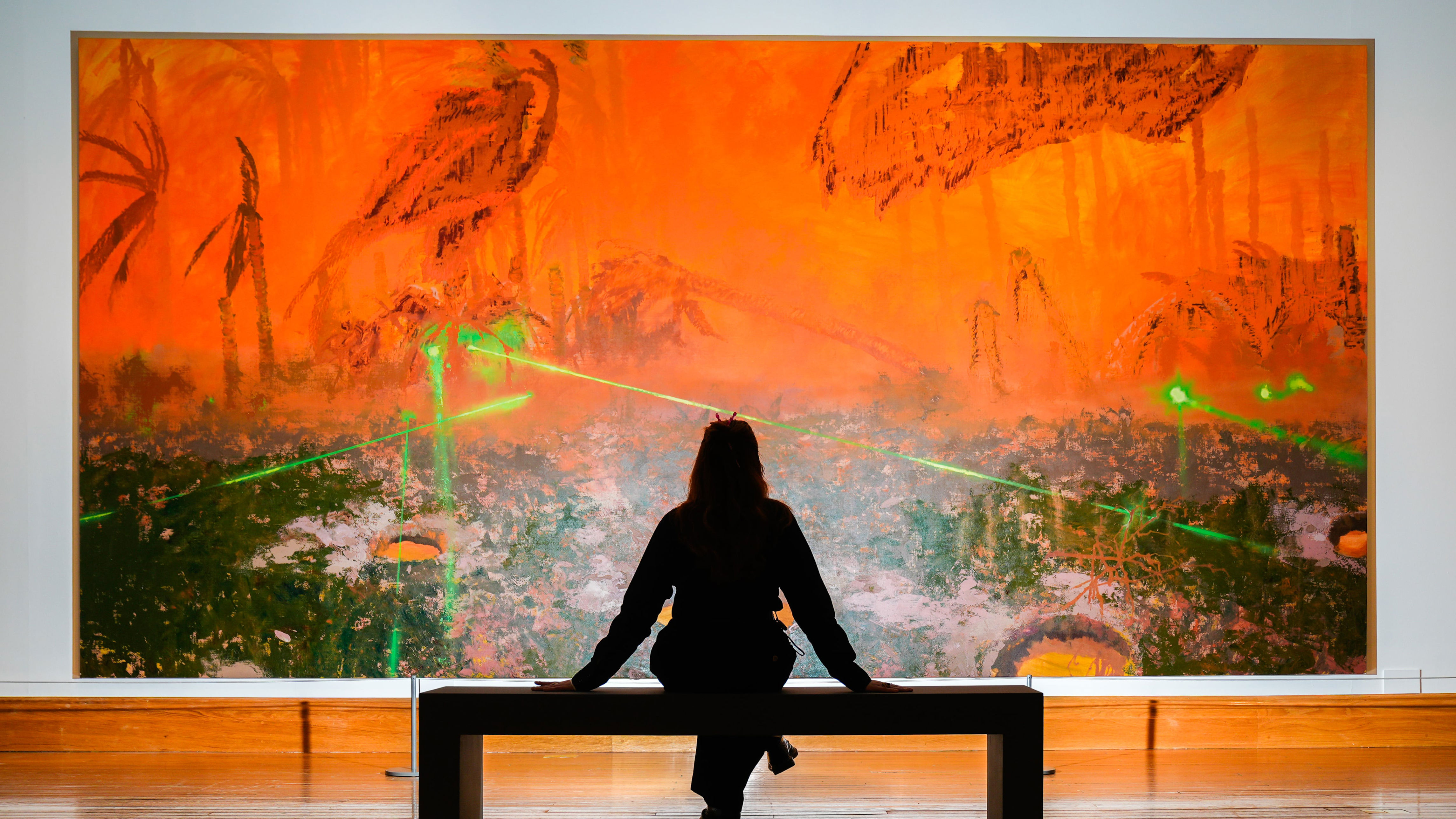 Iraqi artist Mohammed Sami’s conflict paintings on show as Turner Prize ...