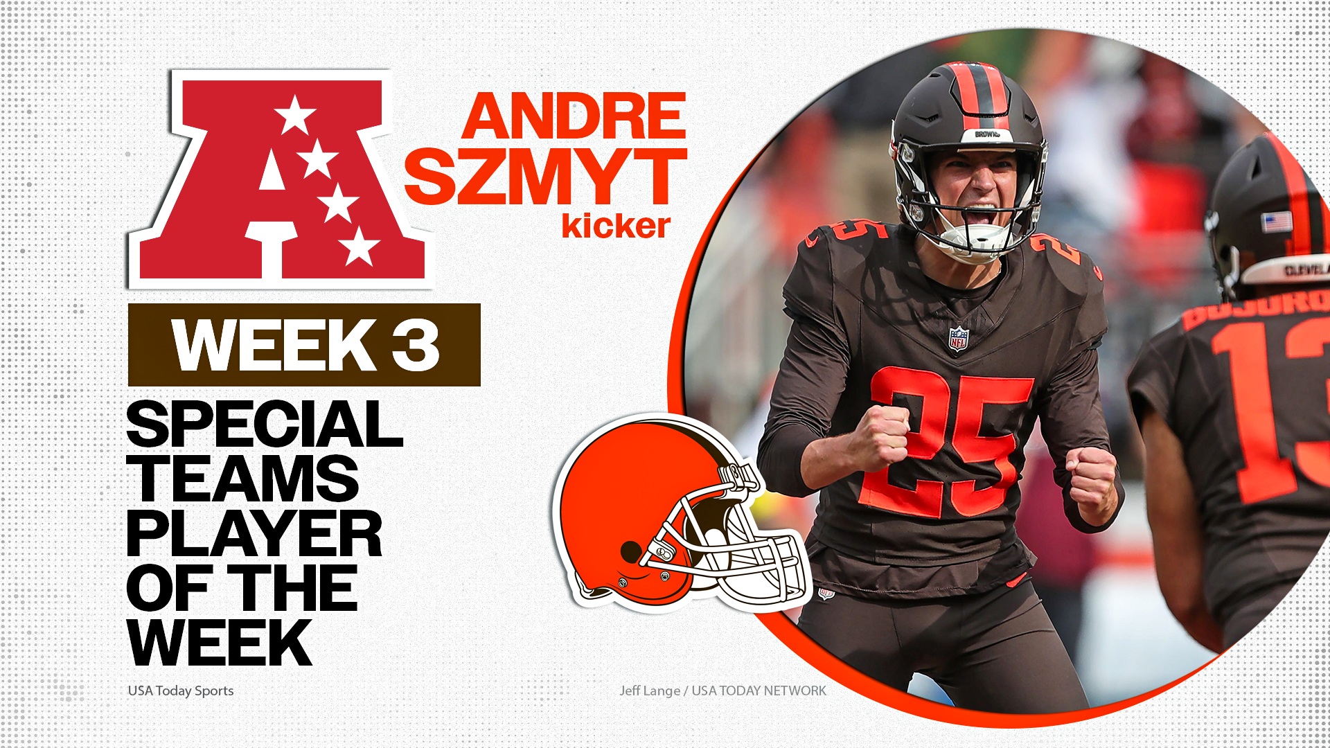 Browns K Andre Szmyt notches another achievement in redemption arc