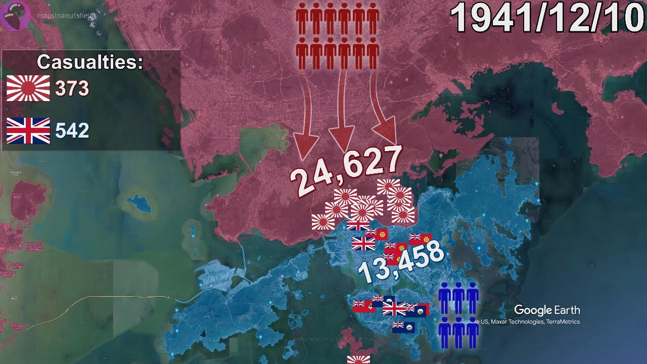 Battle of Hong Kong Explained in 45 Seconds