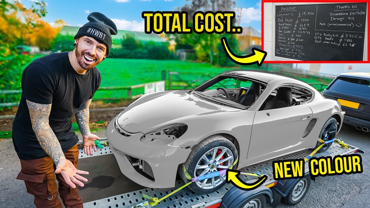 From Copart Wreck to GT4 Look: Porsche 718 Cayman S Rebuild Continues