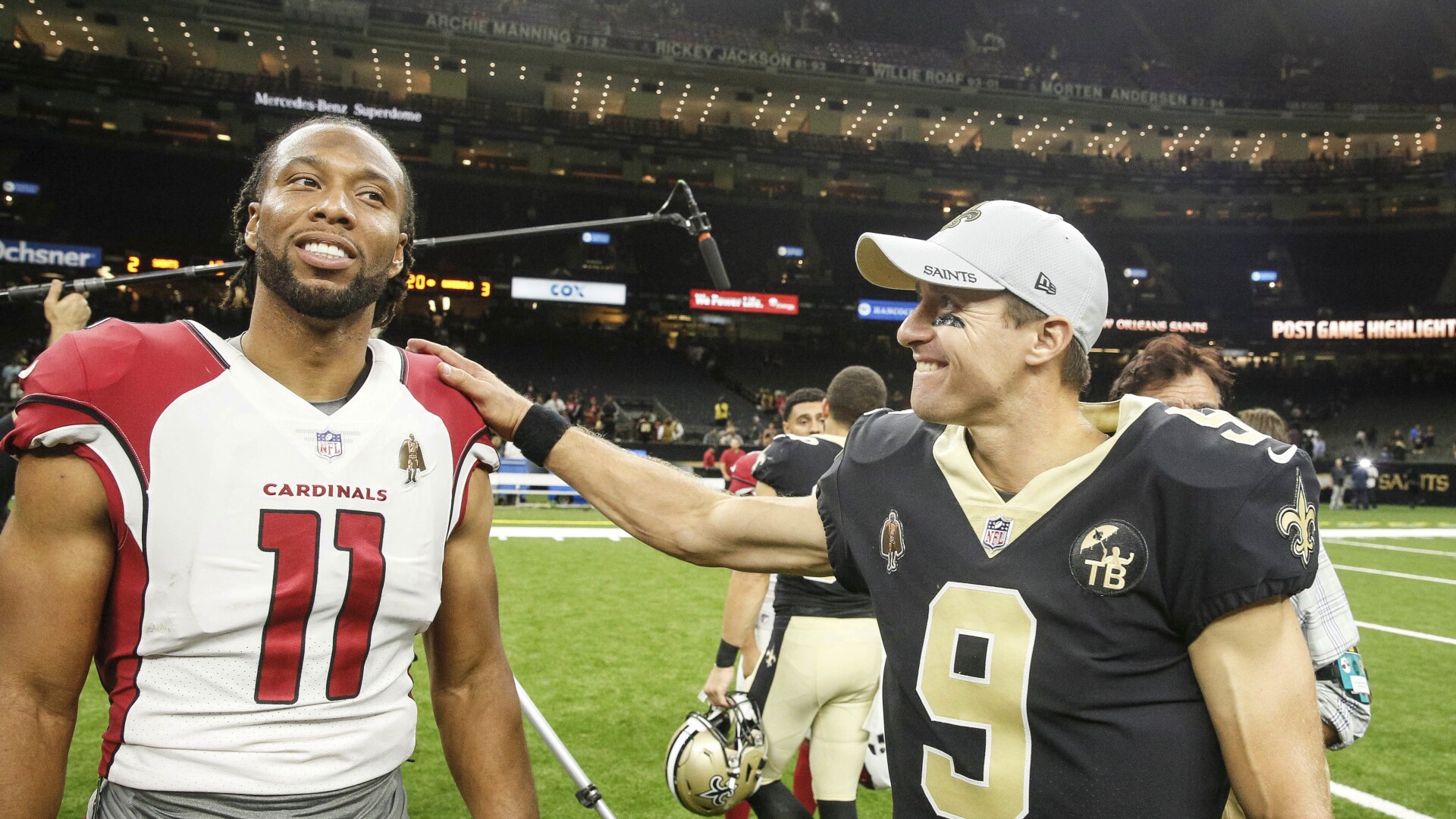 Drew Brees, Larry Fitzgerald among 128 modern-era candidates for Hall