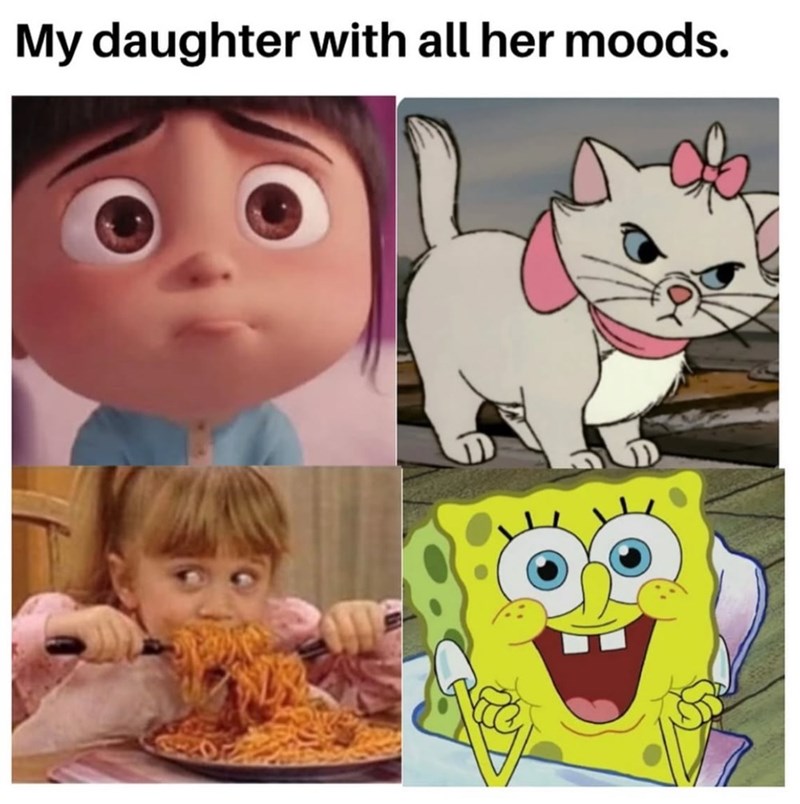 25 Parenting Memes That Prove Girls Aren’t Always Sugar, Spice, and ...