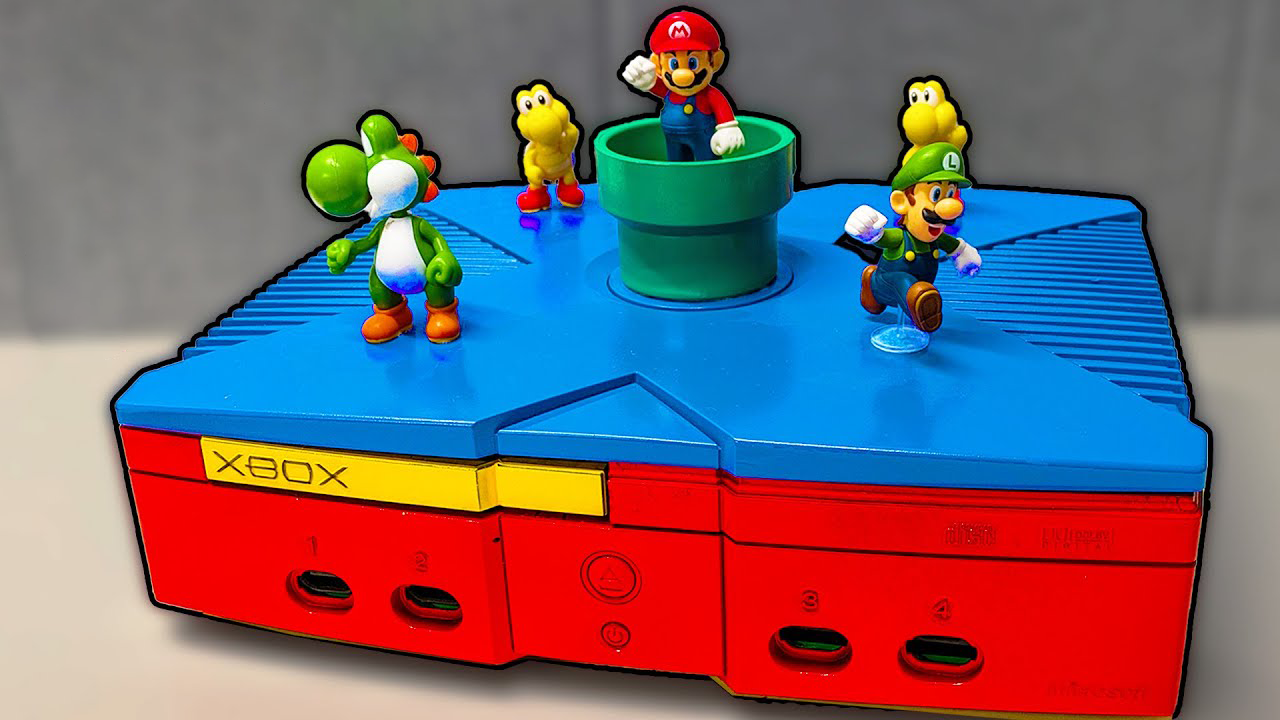 I bought the $150 Mario Xbox…