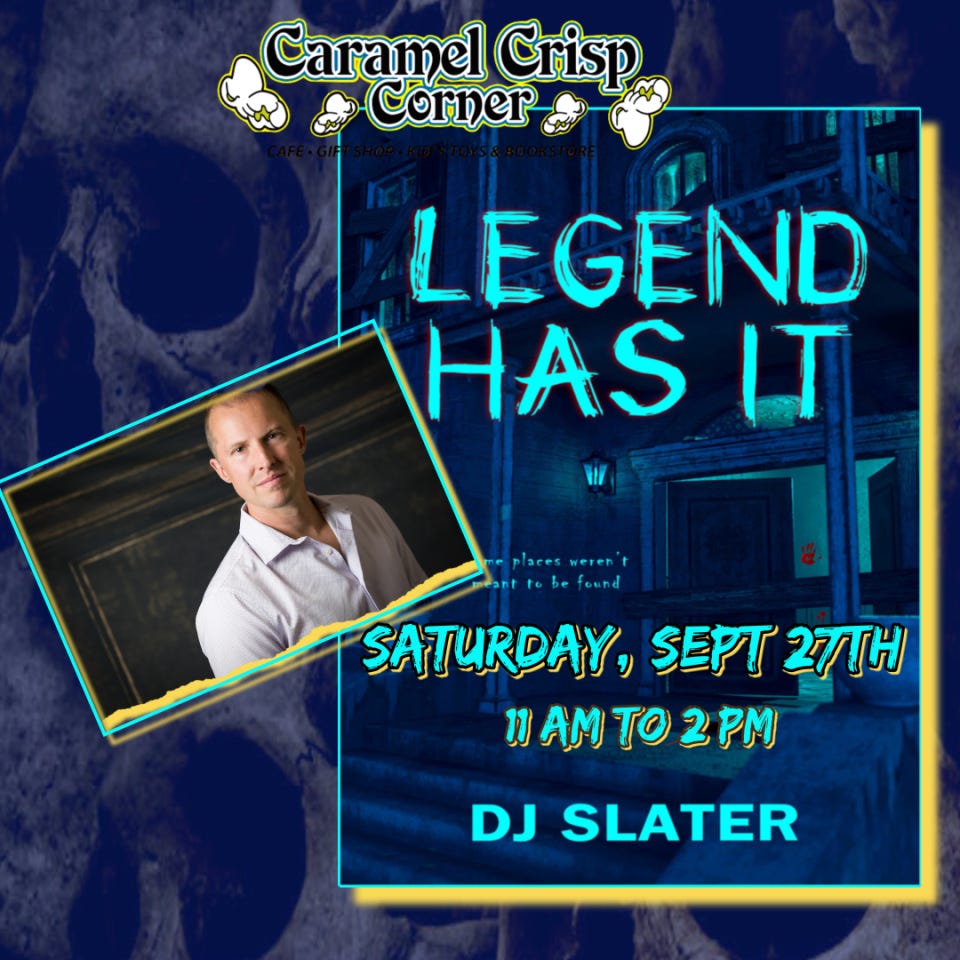 Oshkosh's Caramel Crisp Bookstore welcomes author D.J. Slater for ...