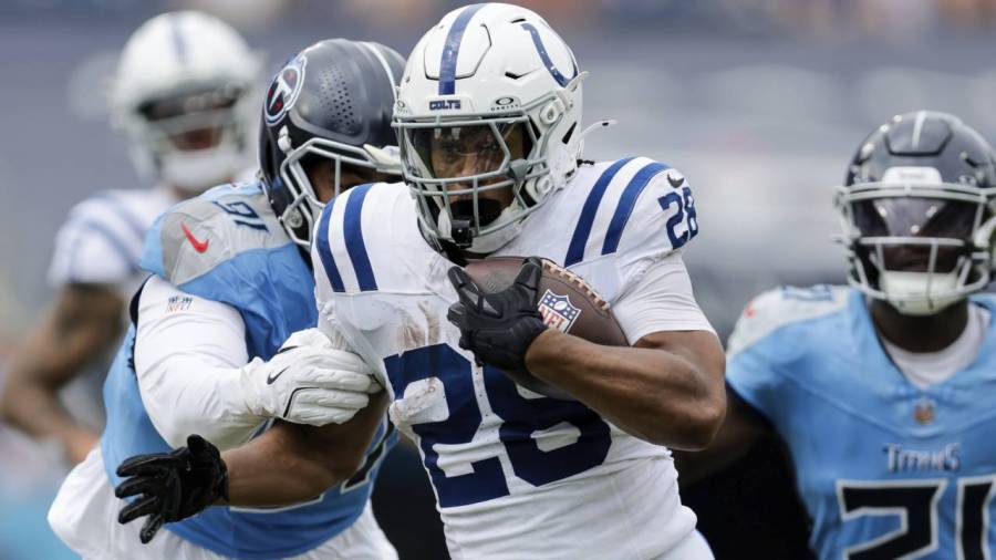 Colts’ Taylor again named AFC Offensive Player of the Week