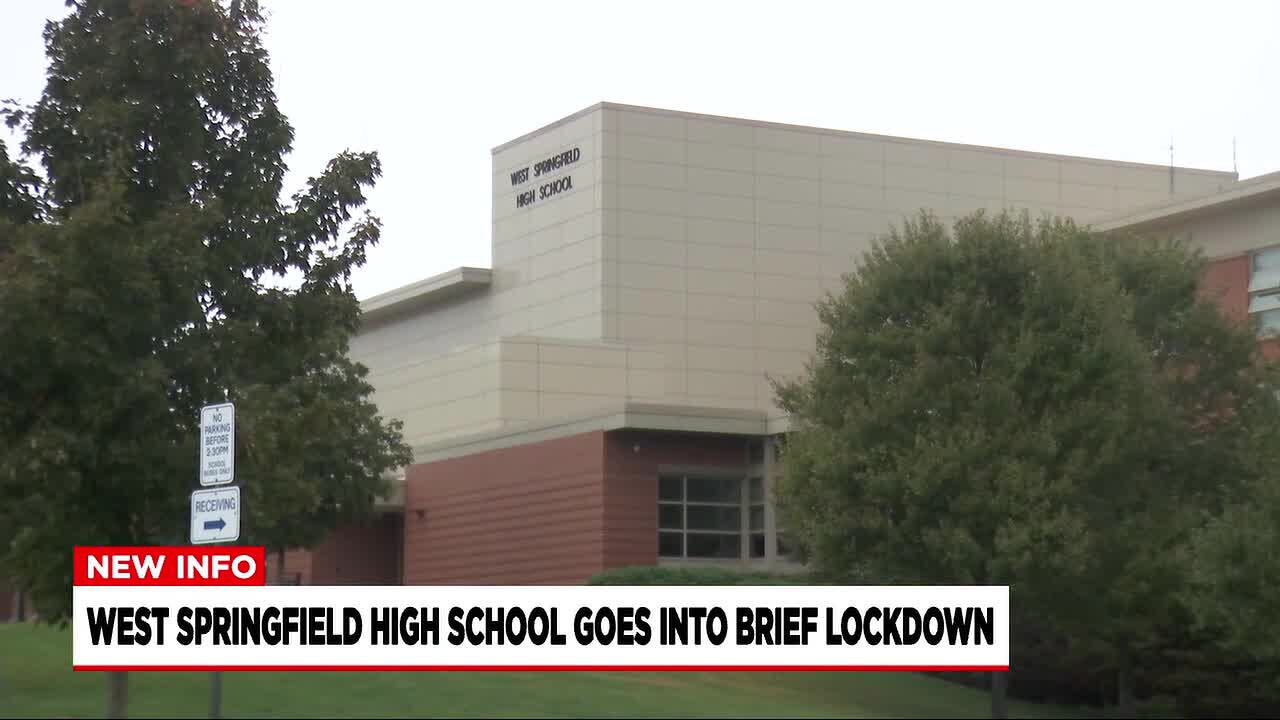 West Springfield High goes into brief lockdown