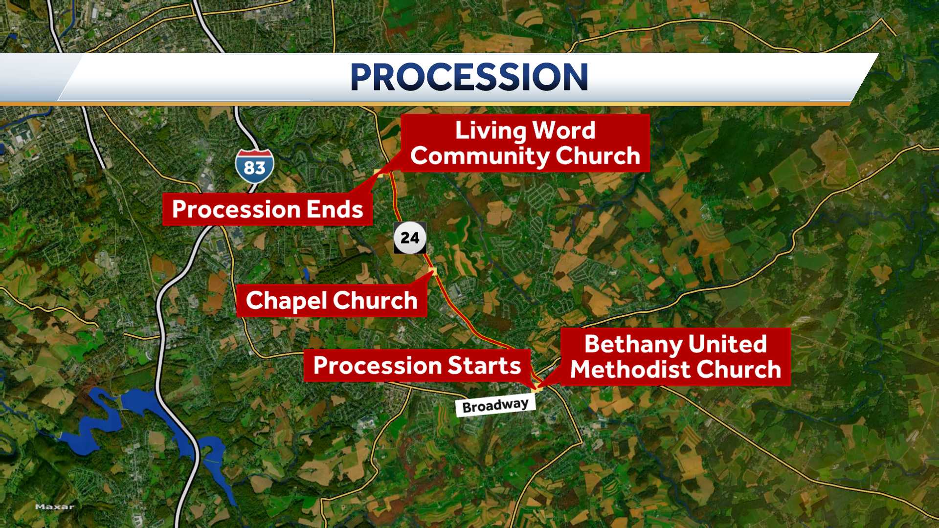 Red Lion churches open their doors for community members to watch ...
