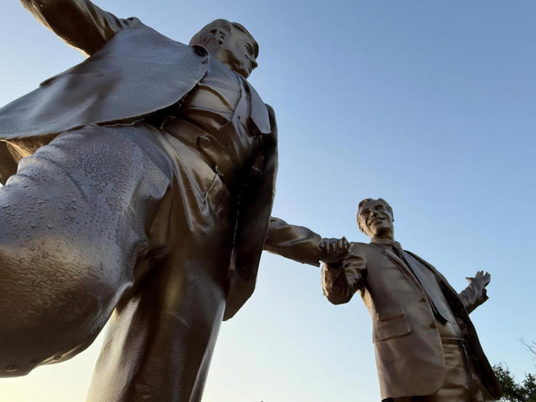 Trump and Epstein Statue in D.C. Vanishes Despite Legal Permit