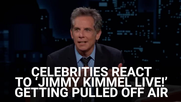 Ben Stiller And Way More Hollywood Names React To Jimmy Kimmel Getting ...