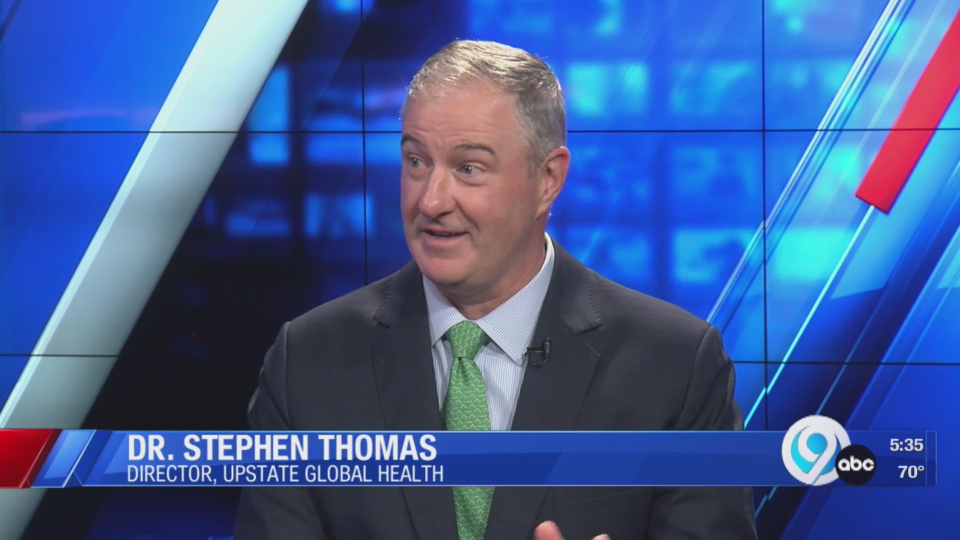 Interview: Dr. Stephan Thomas, director of Upstate Global Health ...