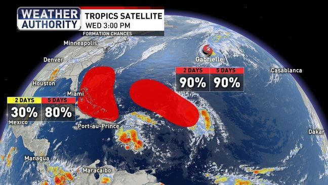 WEATHER ALERT | Severe storms & rain to impact Baltimore Thursday