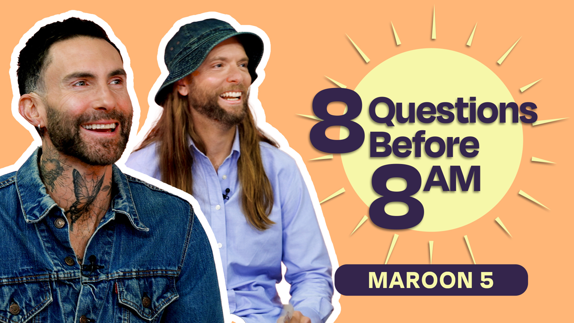 Maroon 5 Talk New Tour and Strangest Fan Moments | 8 Before 8